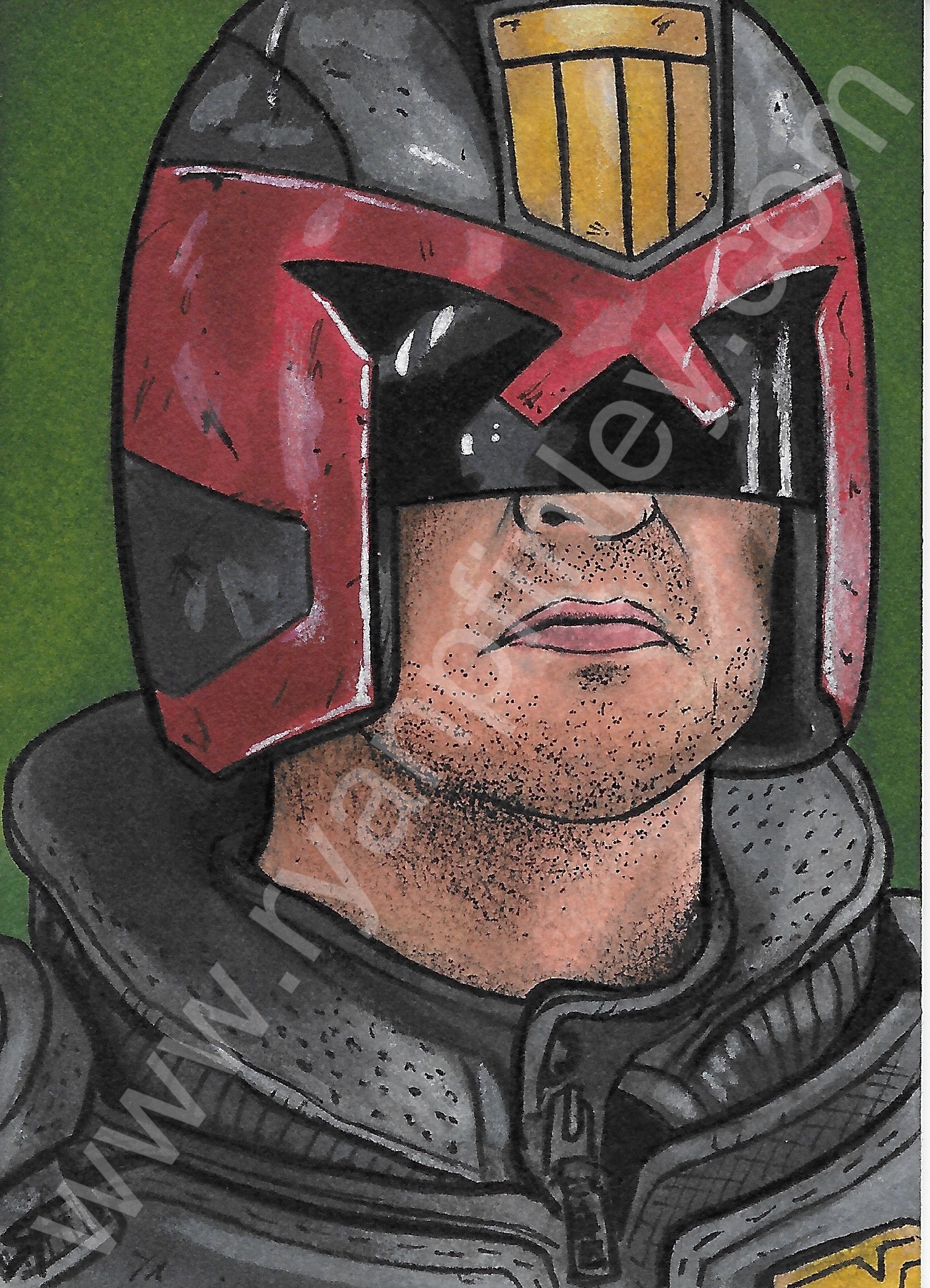 Judge Dredd Art